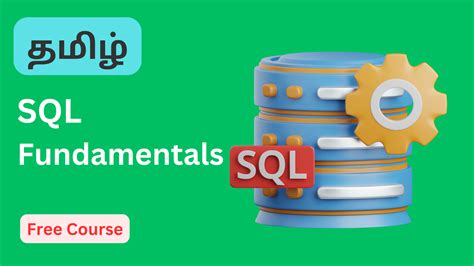 Theparthees Sql For Data Analyst Course In Tamil Theparthee
