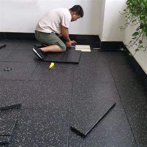 Raised Rubber Tile Flooring Tiles