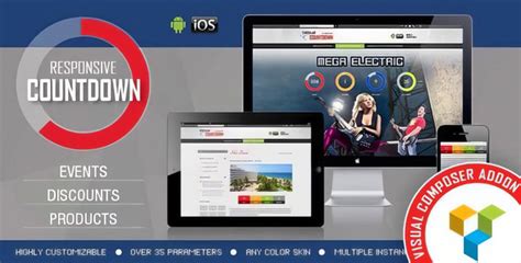 visual composer addon countdown timer pro for wpbakery
