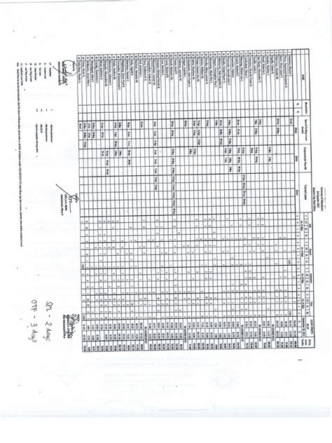 Summary Of Attendance Pdf