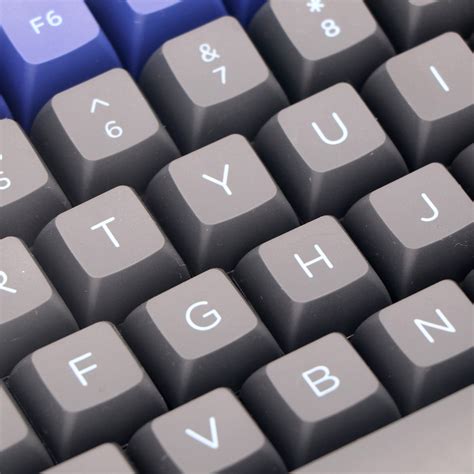 Misty Rain Blue Theme Keycap Osa Profile 232keys Set Double Shot Font