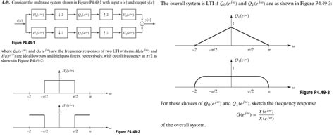 449 Consider The Multirate System Shown In Figure