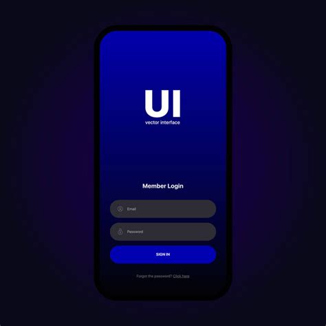 Mobile App Ui Design Free Stock Vectors