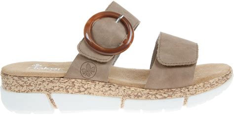 Rieker Regina Shell V2392 62 Mule Sandals Humphries Shoes