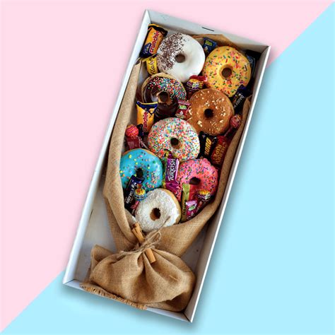 Assorted 8pcs Donut Bouquet Daddy Donuts
