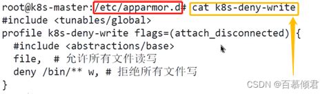 k8s进阶5——apparmor、seccomp、imagepolicywebhook csdn博客