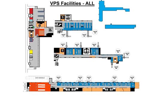 Destin Fort Walton Beach Airport Terminal Map 2024 All Maps