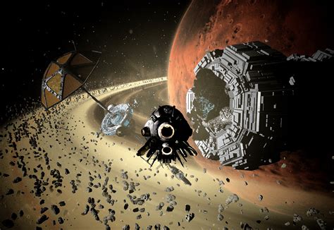 artstation asteroid mining in space unreal engine 5 resources
