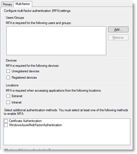 On Premise Adfs 2013 R2 Azure Multi Factor Authentication Liam Cleary Mvp Alumni And Mct
