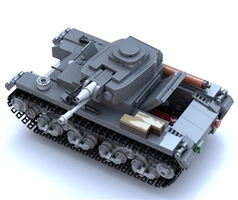 Panzer 35t Model X2 From Bricklink Studio Bricklink