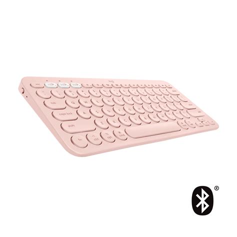 Logitech K380 For Mac Multi Device Bluetooth Keyboard Rose Nordic Kimikon