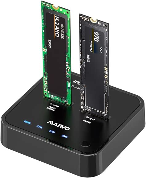 Maiwo 2 Bay M 2 Nvme Ahci Ssd Clone Docking Station Usb 3 2 Gen2x2