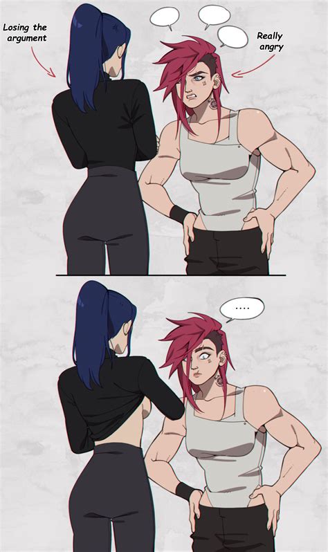 Vi Caitlyn Arcane Vi And Arcane Caitlyn League Of Legends And 1