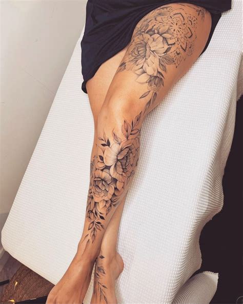 Whole Leg Tattoos For Women Bold Art That Empowers