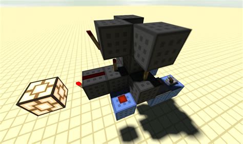 Mks Simple Xor Gate [3x5x3] [3 Ticks] Minecraft Map