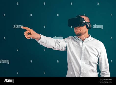 Metaverse Technology Concept Virtual Augmented Reality On Social