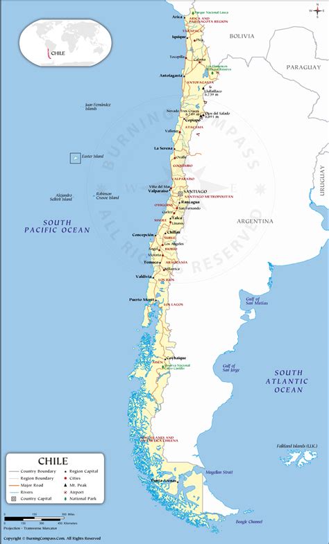 Chile Map