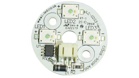 Ils Ilc Gd03 Trgr Sd101 Dragon3 Coin Circular Led Array 3 Green Led Rs Ils Ilc Gd03 Trgr Sd101 Dragon3 Coin Circular Led Array 3 Green Led Rs