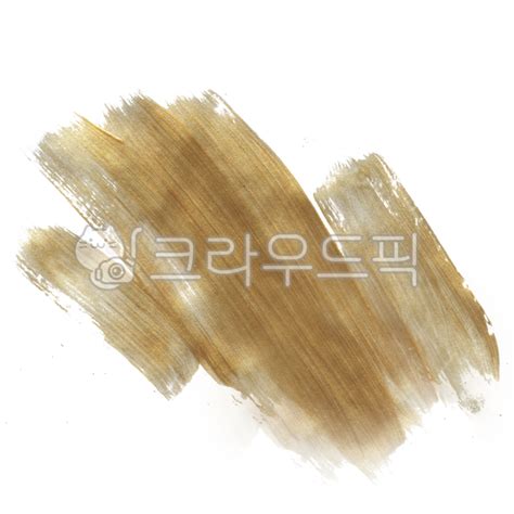 골드 수채화 브러쉬 페인트 스트로크 사진이미지일러스트캘리그라피 Banilla작가