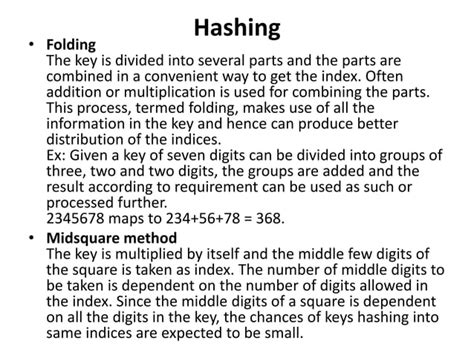 Hashing Ppt