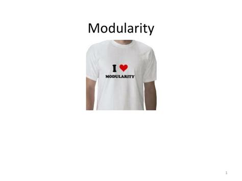 Ppt Modularity Powerpoint Presentation Free Download Id3479284