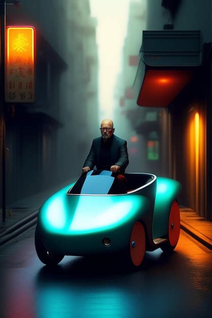 Premium Ai Image Navigating The Future Of Urban Transportation Of