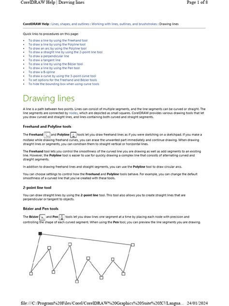 Coreldraw Graphics Suite2 Pdf Tangent Curve