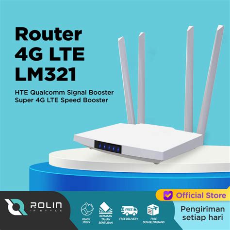 Jual Modem Router LM321 4G LTE Unlock ALL Operator GSM Band 1800MHz Shopee Indonesia