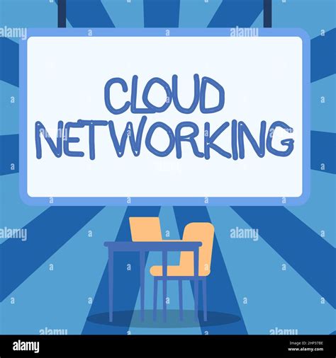 Conceptual Caption Cloud Networking Business Showcase Is Term Describing Access Of Networking