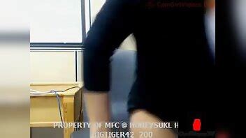 Honeysukl Strips Naked In Class