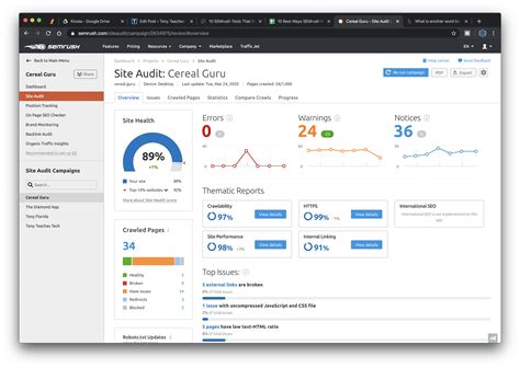 10 Semrush Tools That Will Improve Your Seo Right Now Tony Teaches Tech