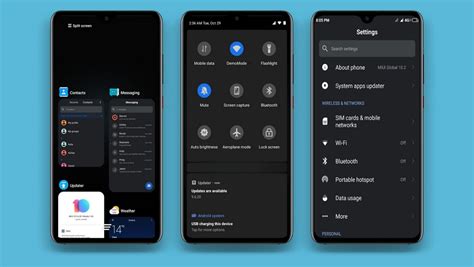 Cyanogen Mod MIUI Theme With Complete Dark Layout
