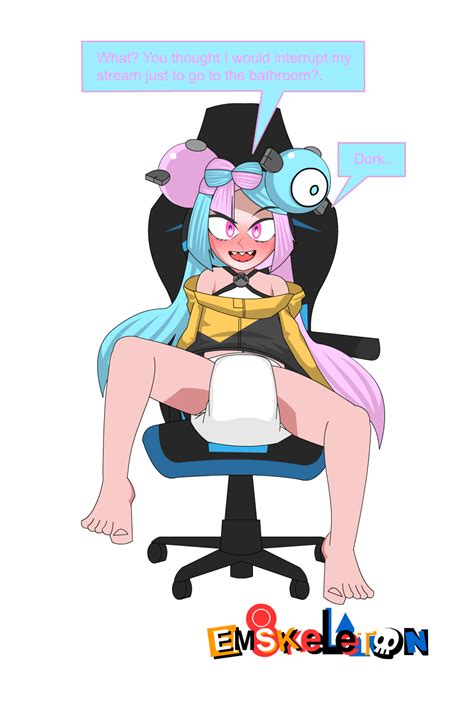 Rule 34 Dialogue Diaper Emskeleton Fancy Shmancy Hair Clips Feet Game Freak Gym Leader Iono