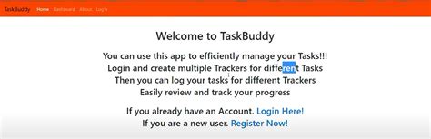 Github Klrshaktaskbuddy A Webapp To Help You Track All Your Tasks