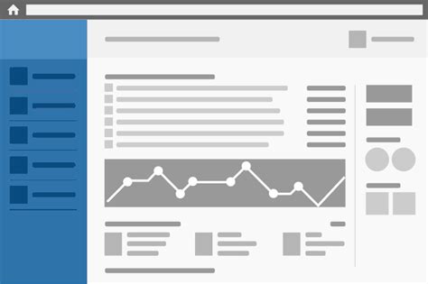 Dashboard Wireframe Reflective Data