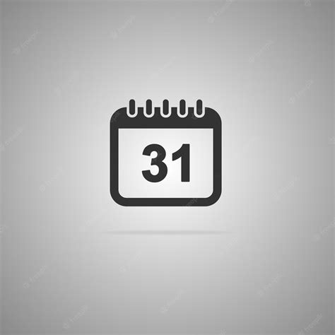Premium Vector Calendaricon Vector Illustration