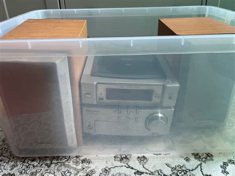 Panasonic CD Stereo System SA PM Mini Hi Fi System CD Disk Player TV Home Appliances TV