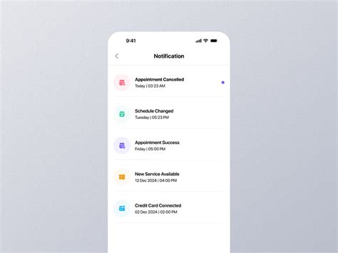 Notification Mobile App Ui By Ui Ants On Dribbble