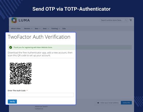 Magento Two Factor Authentication Customer OTP Validation Extension WebKul