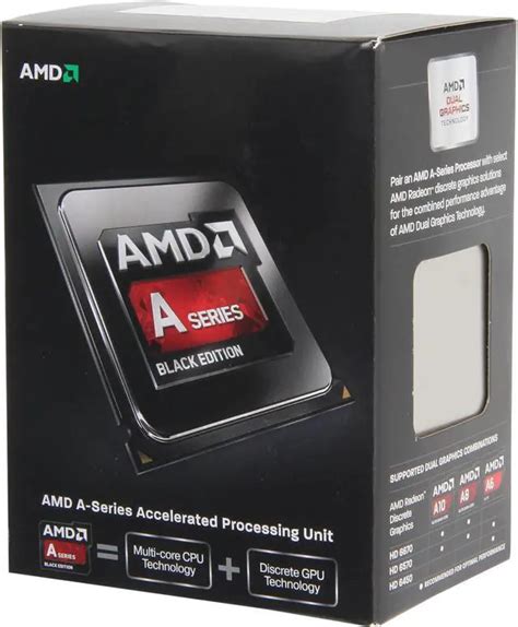 Used Like New AMD A10 6800K A Series APU Richland Quad Core 4 1 GHz Socket FM2 100W AMD