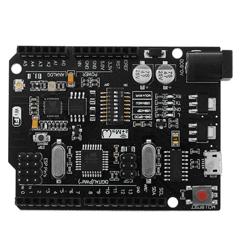 Wemos UNO WiFi R ATmega P ESP Mb Memory USB TTL CH G Compatible For Arduino Uno