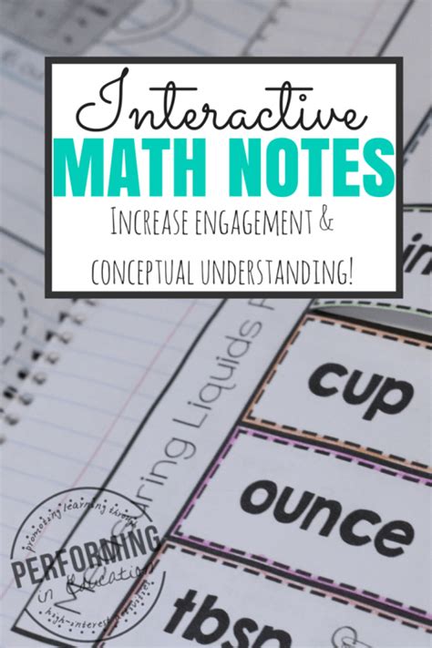 Increase Engagement With Math Interactive Notebooks