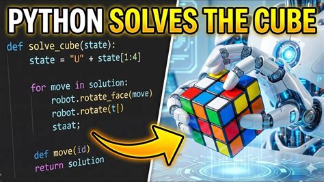 I Built A Rubiks Cube Solving Robot Using Python Ai Robotics