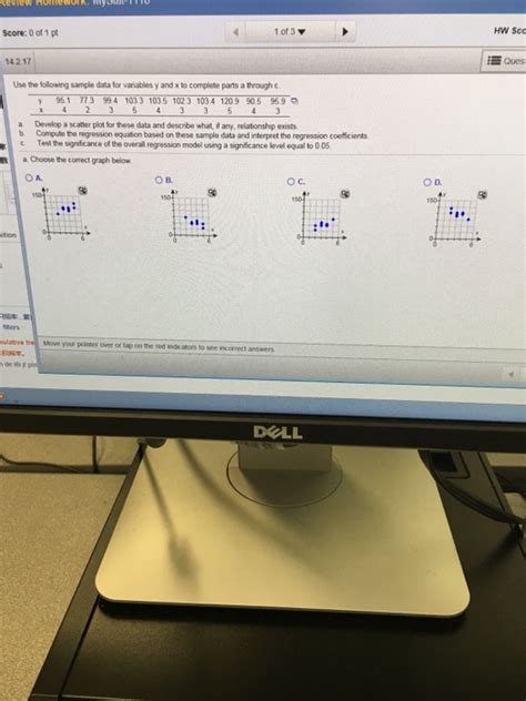 Solved Use The Following Sample Data For Variables Y And X Chegg