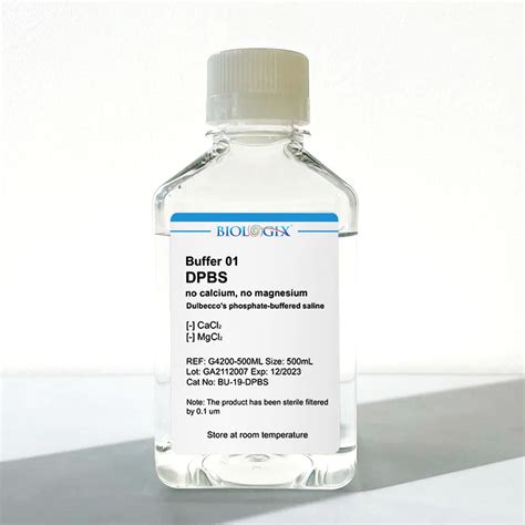 Dpbs Dulbeccos Phosphate Buffered Saline Liquid No Calcium No