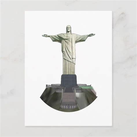 Carte Postale Statue Christ Rédempteur Modèle 3d Zazzlefr