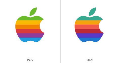 Apple Revives 1977 Rainbow Logo But Colors Dont Match The Original