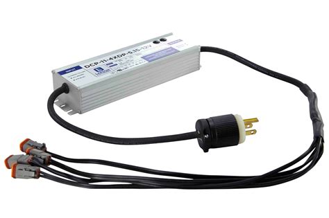 Larson Electronics 4 Plug Multiport Ac To Dc Transformer Converts 120 277 Volt Ac To 12 Volts