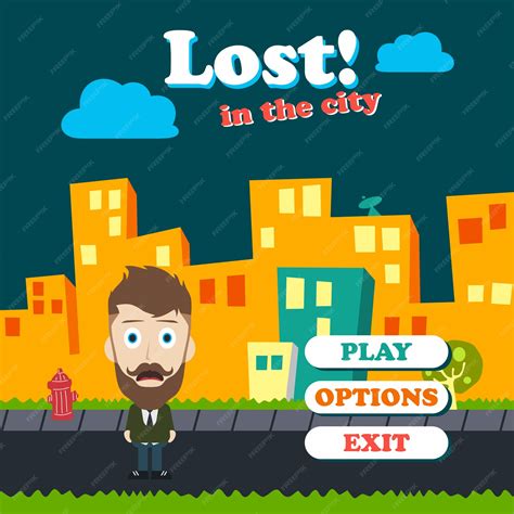 Premium Vector Game Asset Funny Guy Cartoon