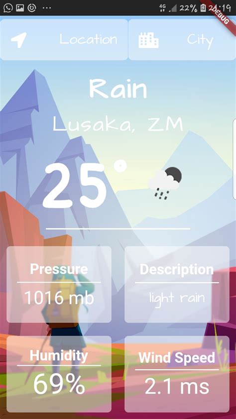GitHub Ericknamukolo Weather App A Simple Weather Mobile Application Built In Flutter